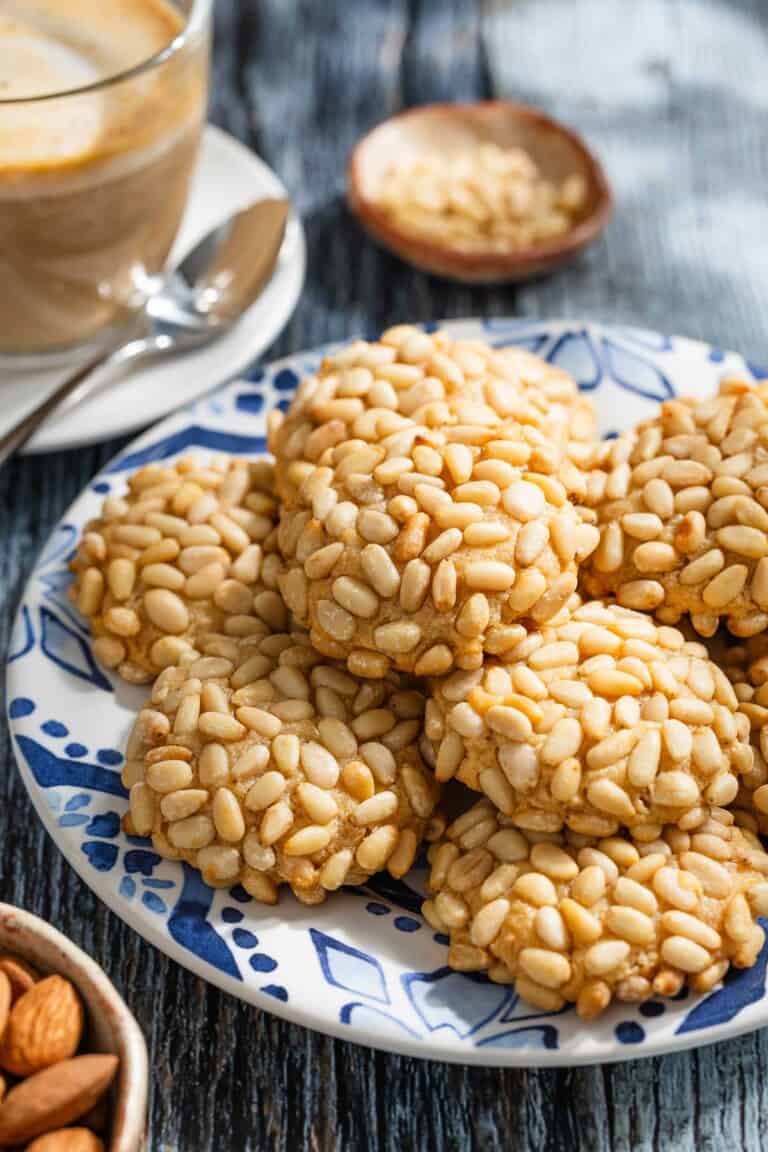Pignoli Cookies (Italian Pine Nut Cookie) | The Mediterranean Dish