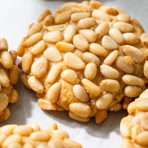 Pignoli Cookies (Italian Pine Nut Cookie) | The Mediterranean Dish