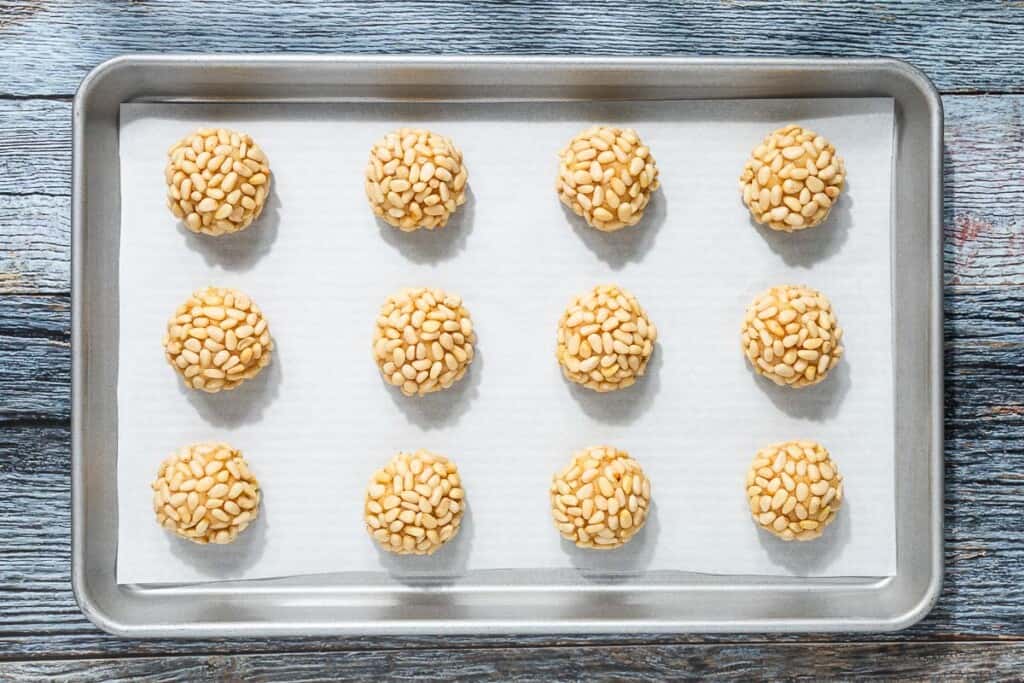 Pignoli Cookies (Italian Pine Nut Cookie) | The Mediterranean Dish