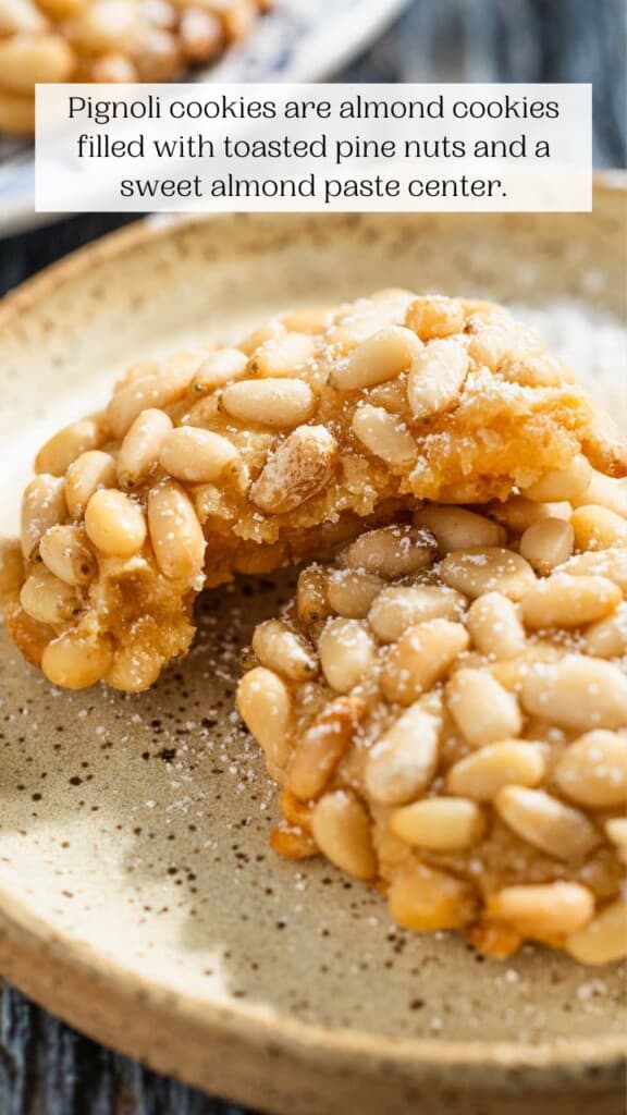 Pignoli Cookies (Italian Pine Nut Cookie) - The Mediterranean Dish