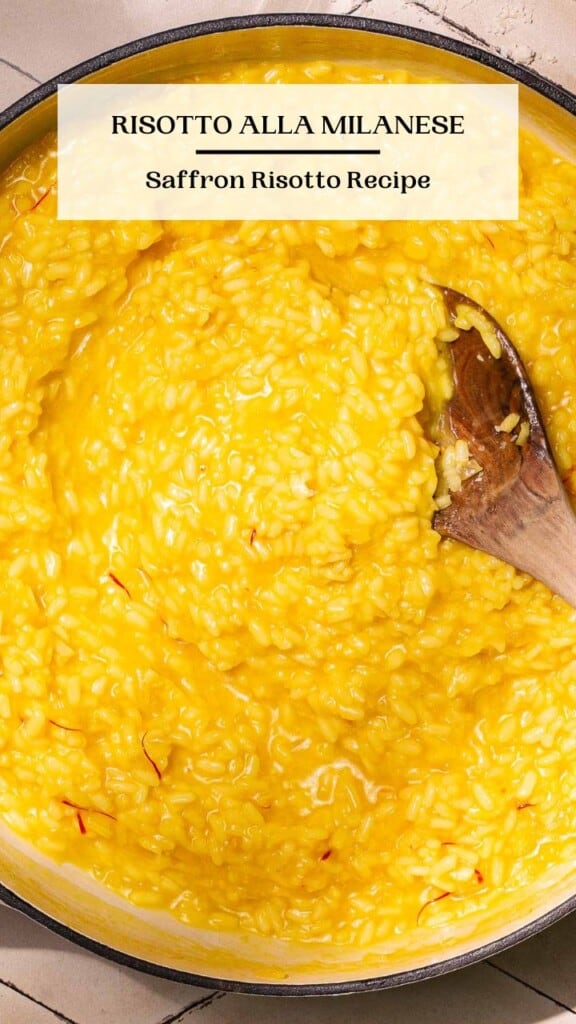 Risotto Alla Milanese Saffron Risotto The Mediterranean Dish