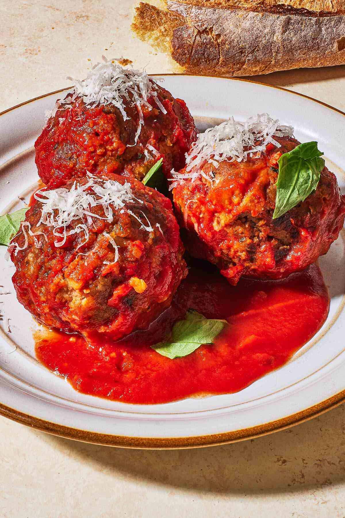 Polpette in Sugo (Italian Meatballs) | The Mediterranean Dish