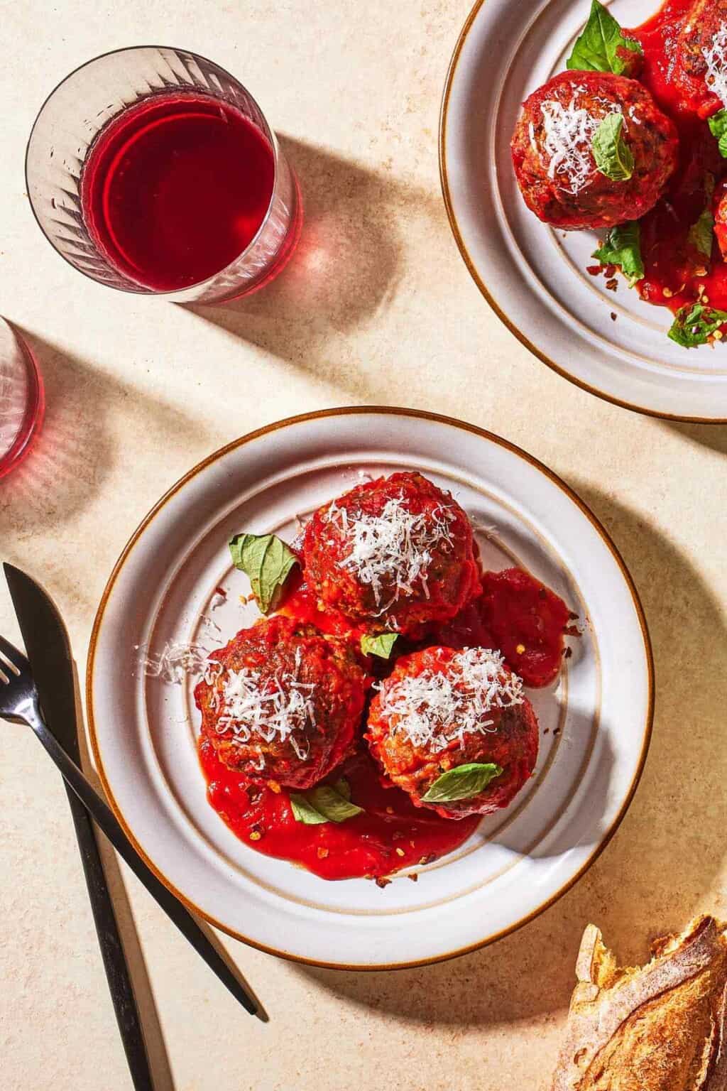 Polpette in Sugo (Italian Meatballs) | The Mediterranean Dish