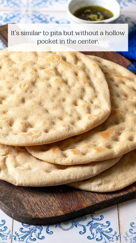 Taboon (Palestinian Flatbread) - The Mediterranean Dish