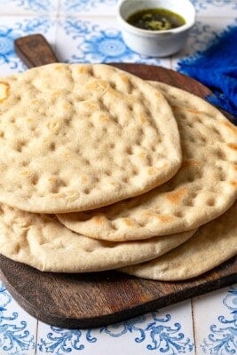 Taboon (Flatbread Recipe) | The Mediterranean Dish