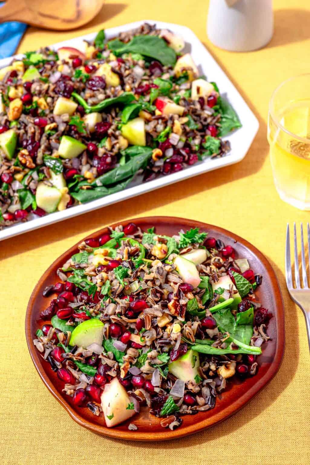 Wild Rice Salad | The Mediterranean Dish