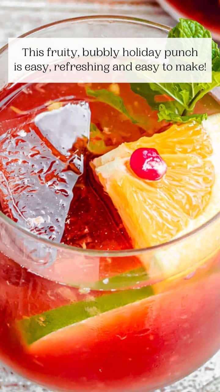 Holiday Punch - The Mediterranean Dish