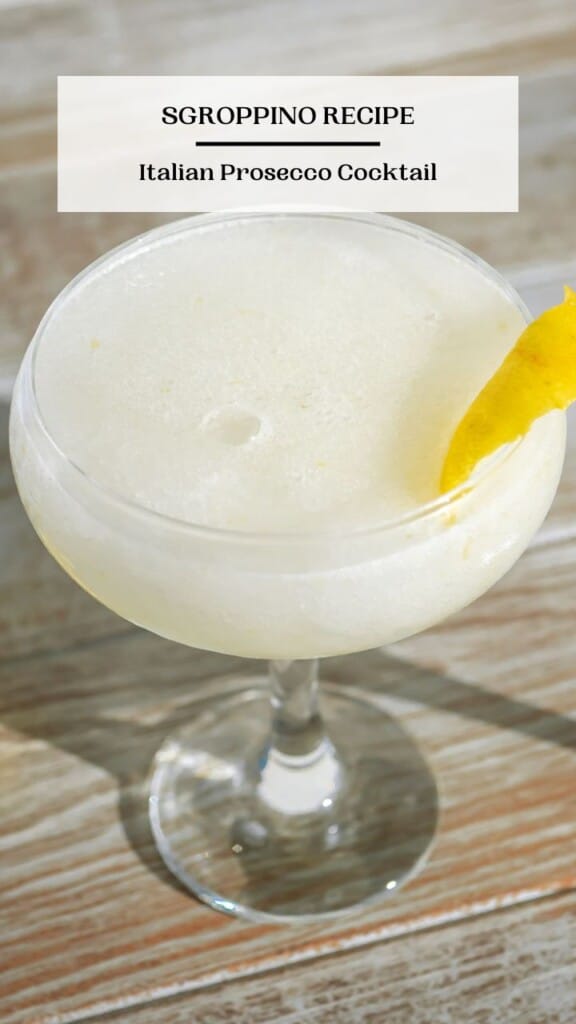 Sgroppino (Italian Prosecco Cocktail) - The Mediterranean Dish
