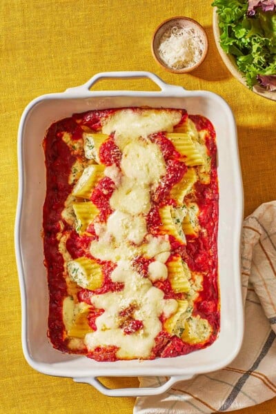Manicotti Recipe | The Mediterranean Dish