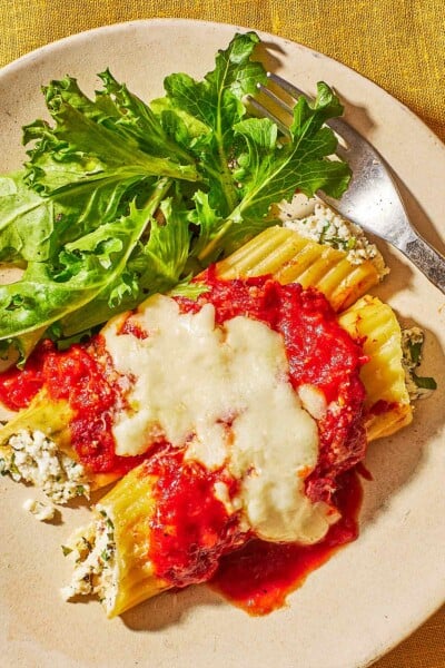 Manicotti Recipe | The Mediterranean Dish