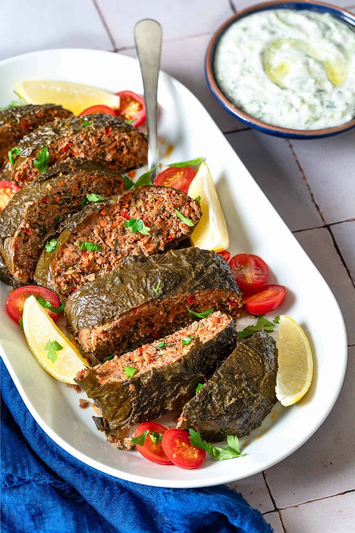 Meatloaf with Hard Boiled Eggs Recipe | The Mediterranean Dish