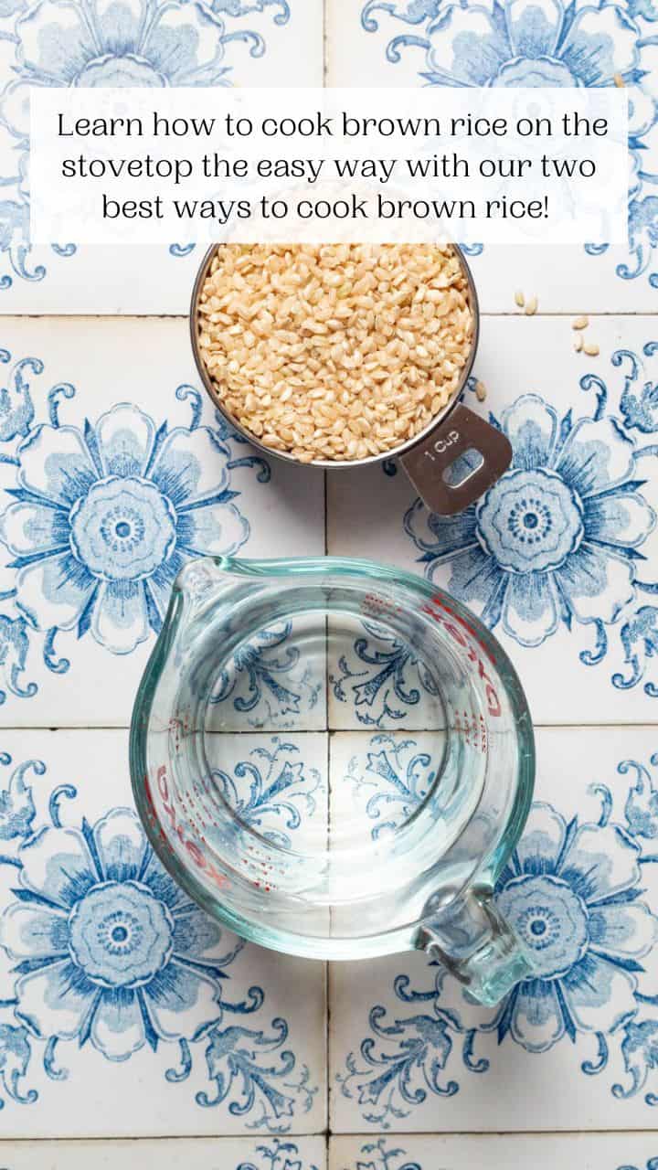How to Cook Brown Rice (2 Ways!) - The Mediterranean Dish