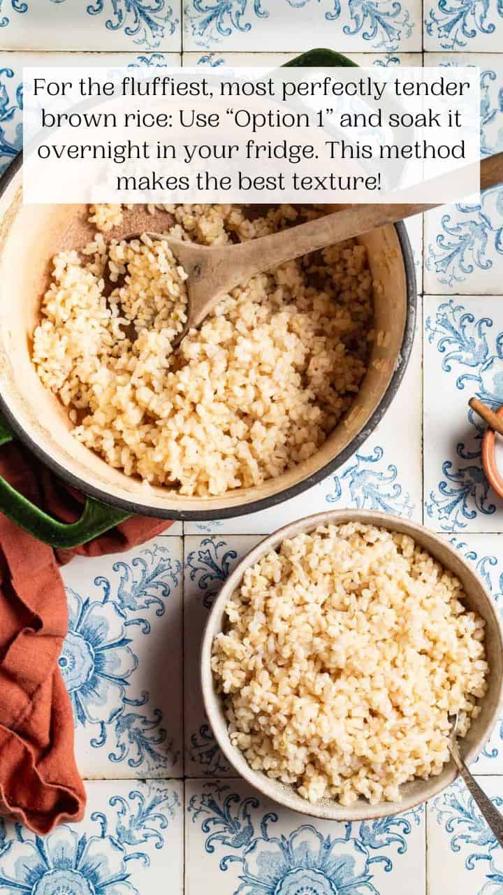 How to Cook Brown Rice (2 Ways!) - The Mediterranean Dish