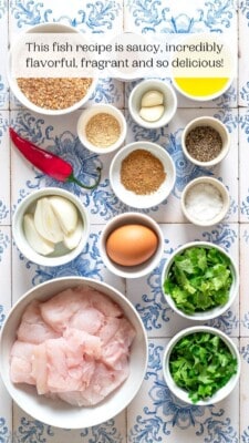 Moroccan Fish Kofta in a Spicy Harissa Sauce - The Mediterranean Dish