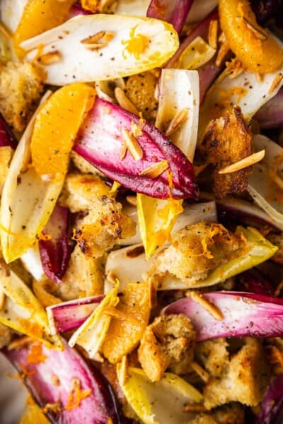 Endive Salad (Winter Salad Recipe) | The Mediterranean Dish