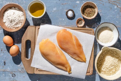 Chicken Cutlets Recipe | The Mediterranean Dish