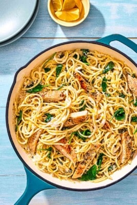 Lemon Chicken Pasta | The Mediterranean Dish