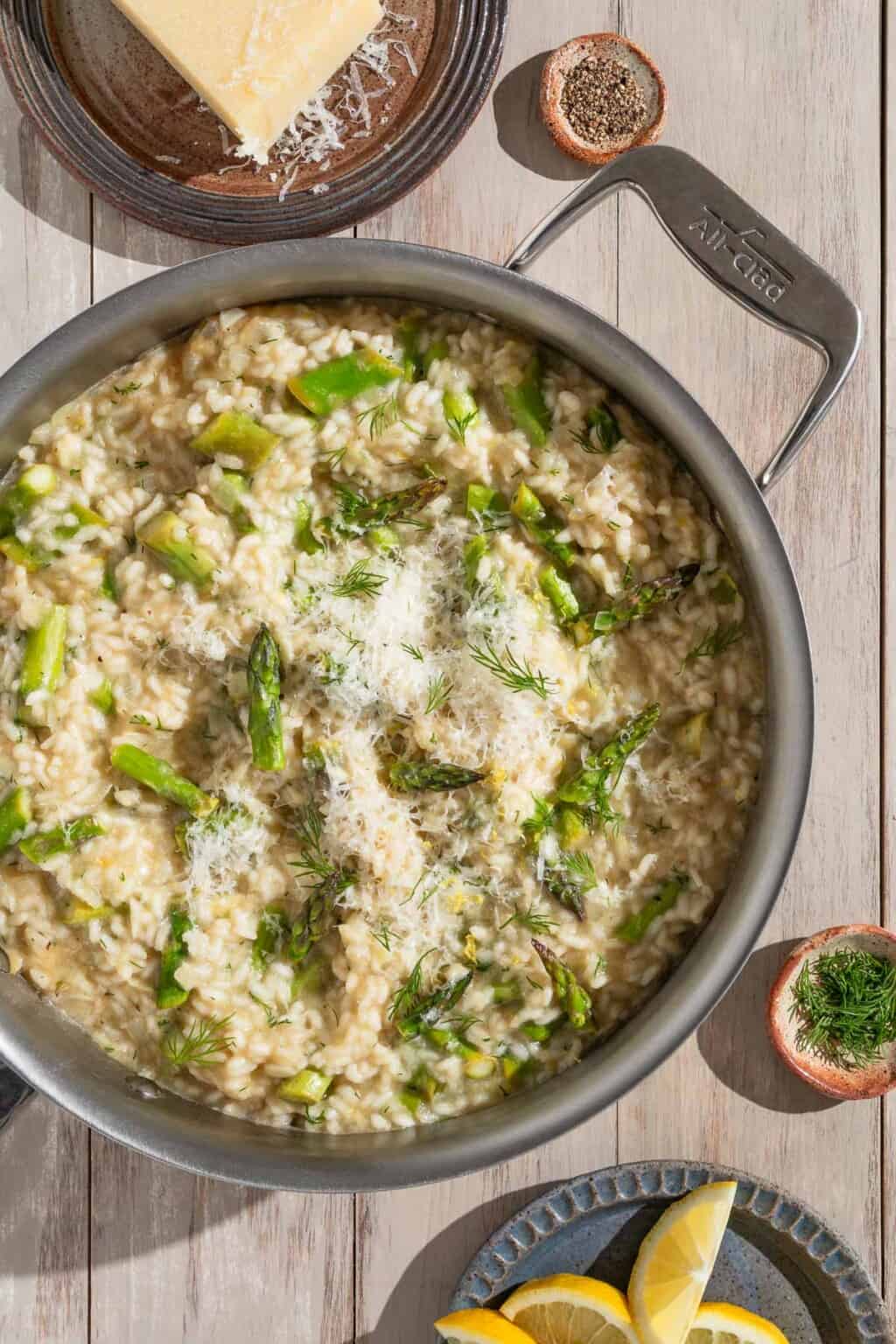 Asparagus Risotto | The Mediterranean Dish