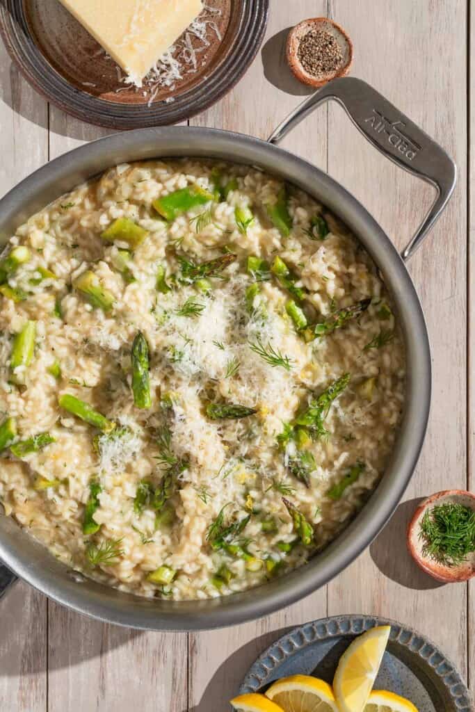 Asparagus Risotto | The Mediterranean Dish