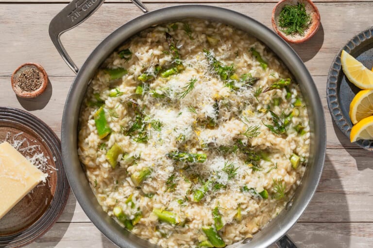 Asparagus Risotto | The Mediterranean Dish