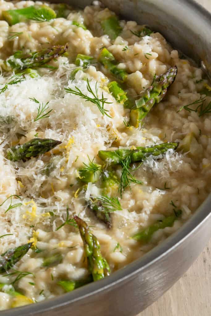 Asparagus Risotto | The Mediterranean Dish