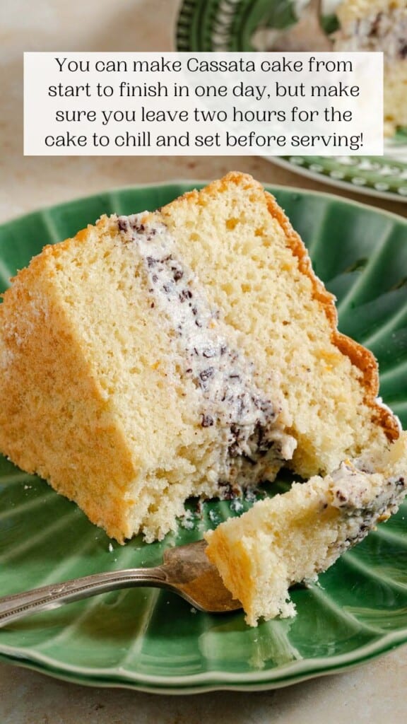 Easy Cassata Cake - The Mediterranean Dish