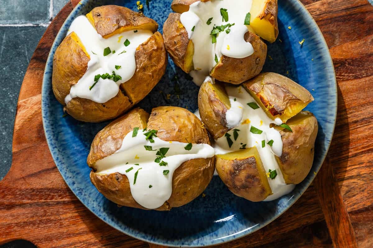 Crispy Roasted Red Potatoes Recipe | The Mediterranean Dish