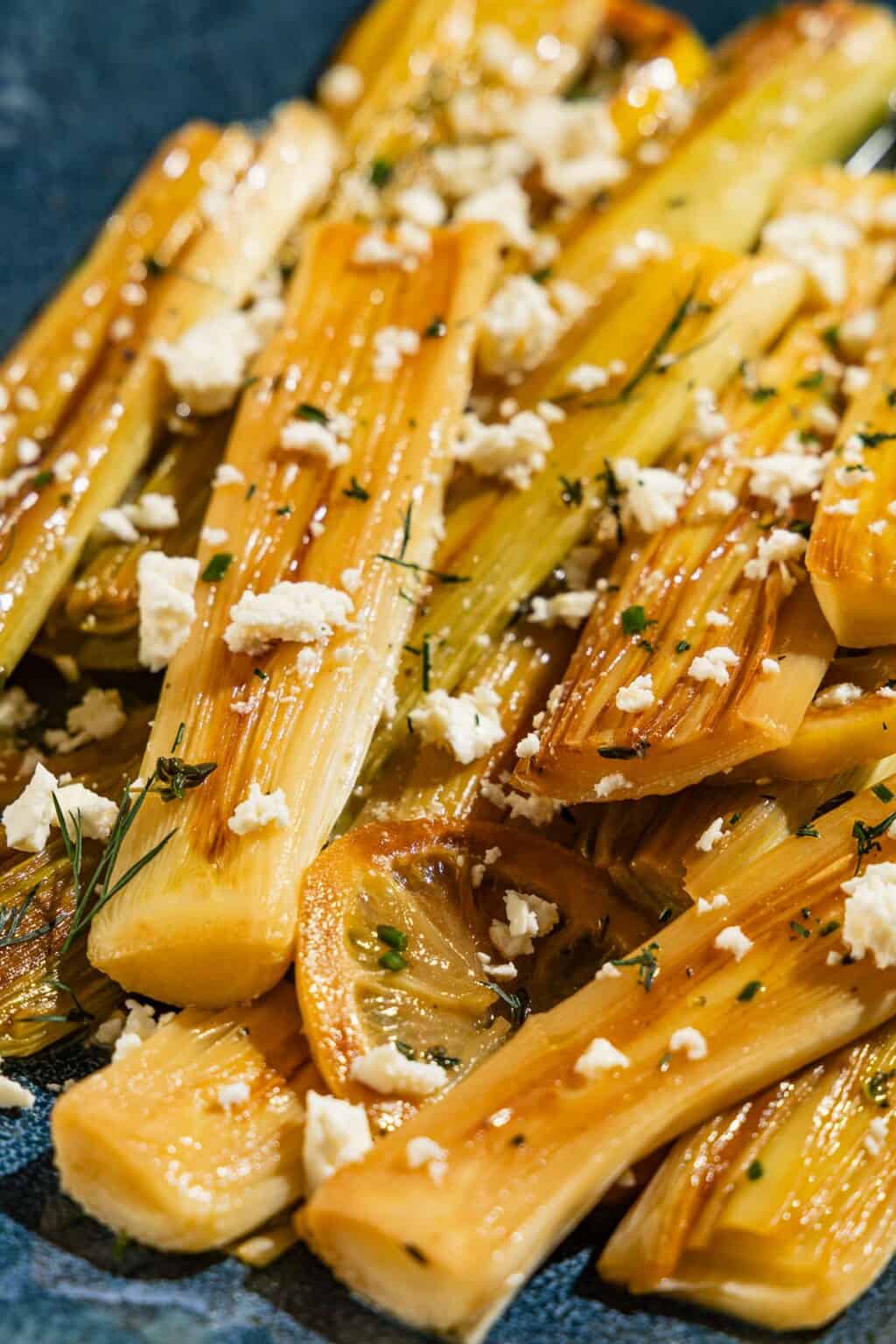 Braised Leeks | The Mediterranean Dish