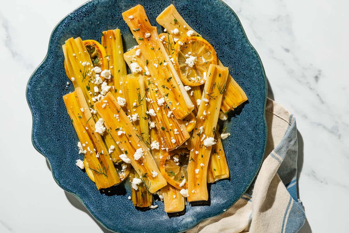 Braised Leeks | The Mediterranean Dish