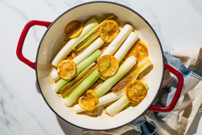 Braised Leeks | The Mediterranean Dish