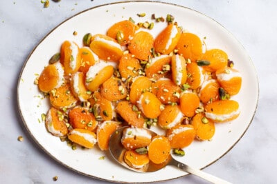 Turkish Stuffed Poached Apricots | The Mediterranean Dish
