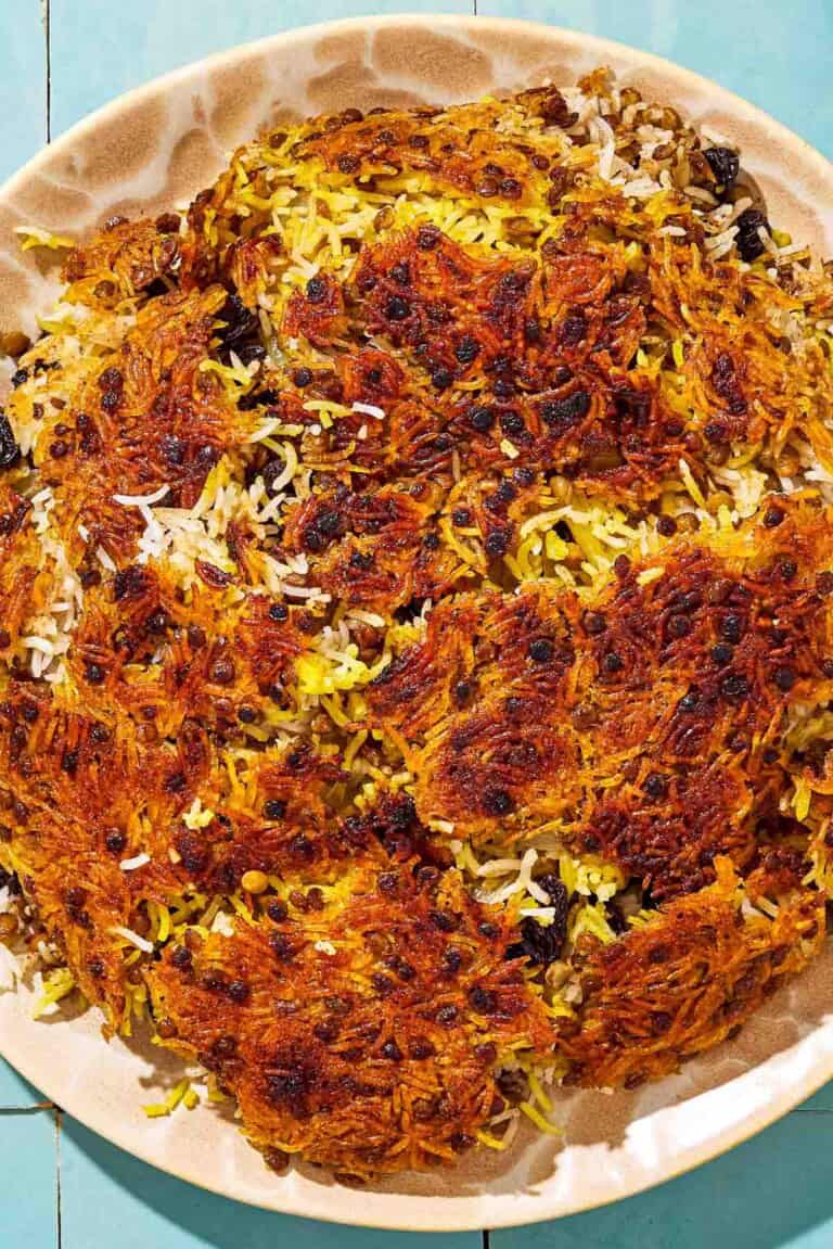 Adas Polo (Rice and Lentils Recipe) | The Mediterranean Dish