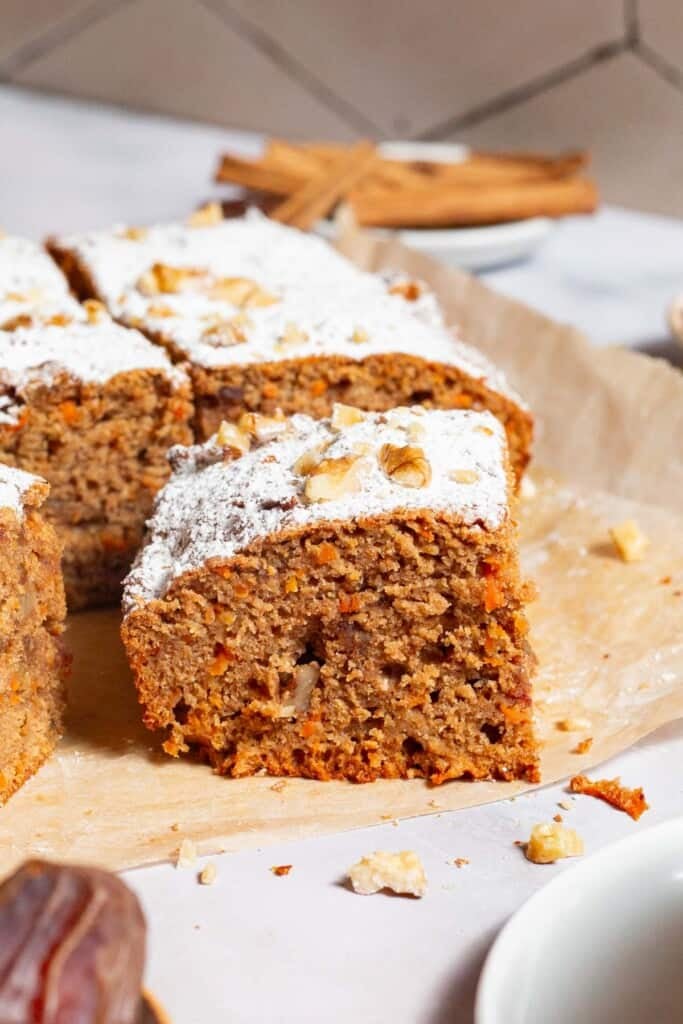 Healthy Carrot Cake Recipe | The Mediterranean Dish