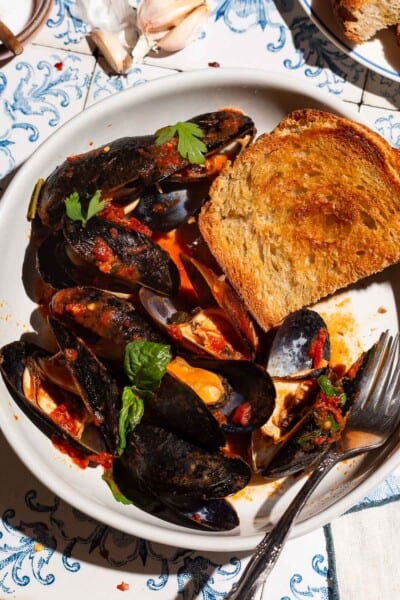 Mussels Marinara | The Mediterranean Dish