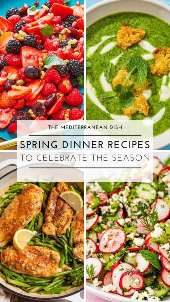 31 Sunny Spring Recipes to Celebrate the Season - The Mediterranean Dish