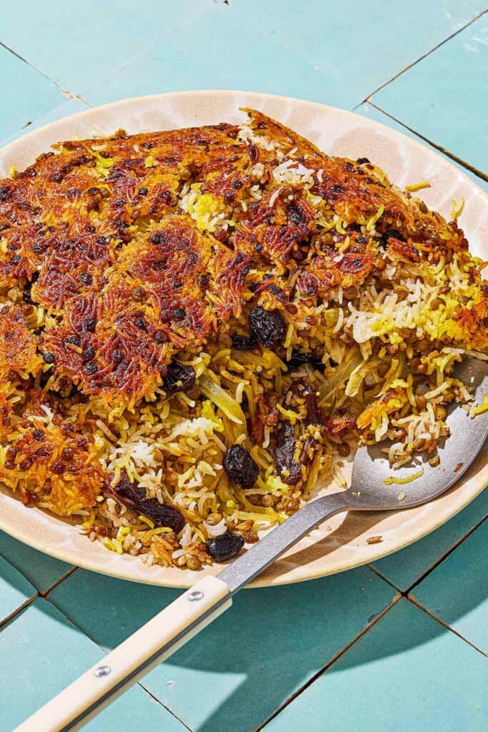 Adas Polo (Rice and Lentils Recipe) | The Mediterranean Dish