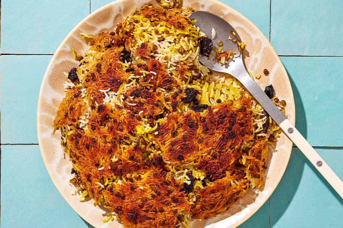 Adas Polo (Rice and Lentils Recipe) | The Mediterranean Dish