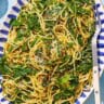 Spinach Pasta | The Mediterranean Dish