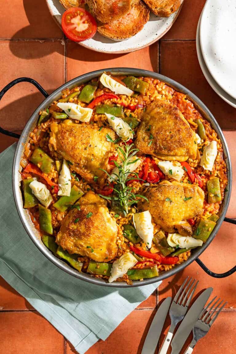 Chicken Paella | The Mediterranean Dish