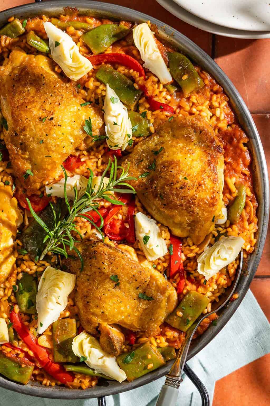 Chicken Paella | The Mediterranean Dish