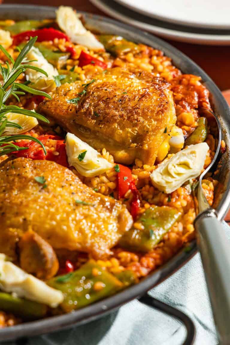 Chicken Paella | The Mediterranean Dish