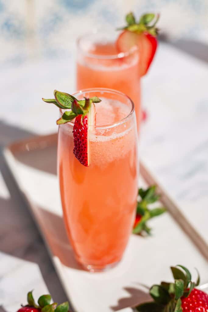 Strawberry Bellini (Rossini) | The Mediterranean Dish