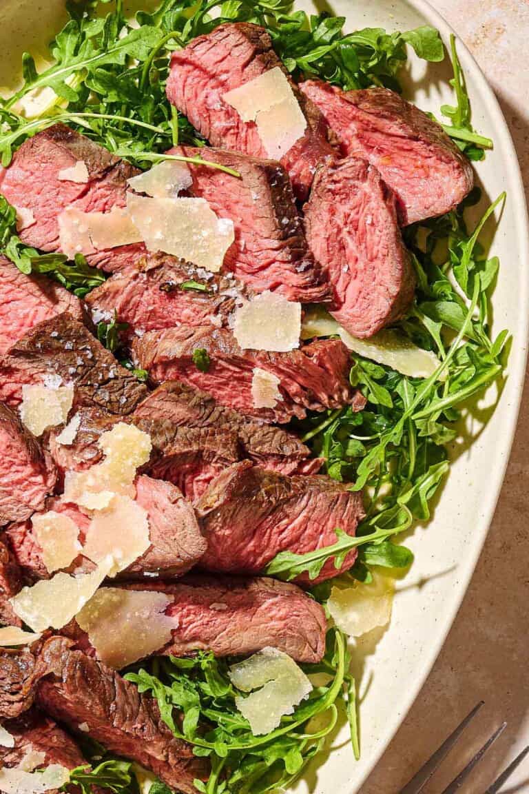 Tagliata di Manzo (Italian Steak) | The Mediterranean Dish