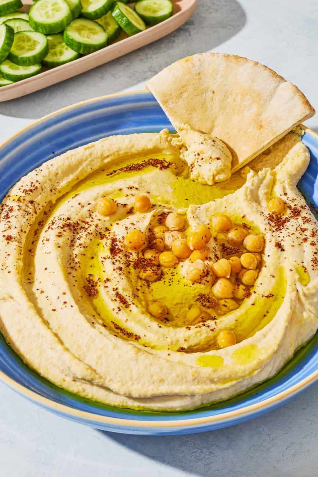 Hummus Recipe (Creamy and Smooth) | The Mediterranean Dish