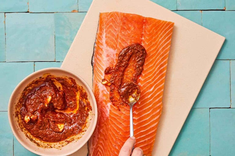 Turkish-Style Marinated Salmon Recipe | The Mediterranean Dish