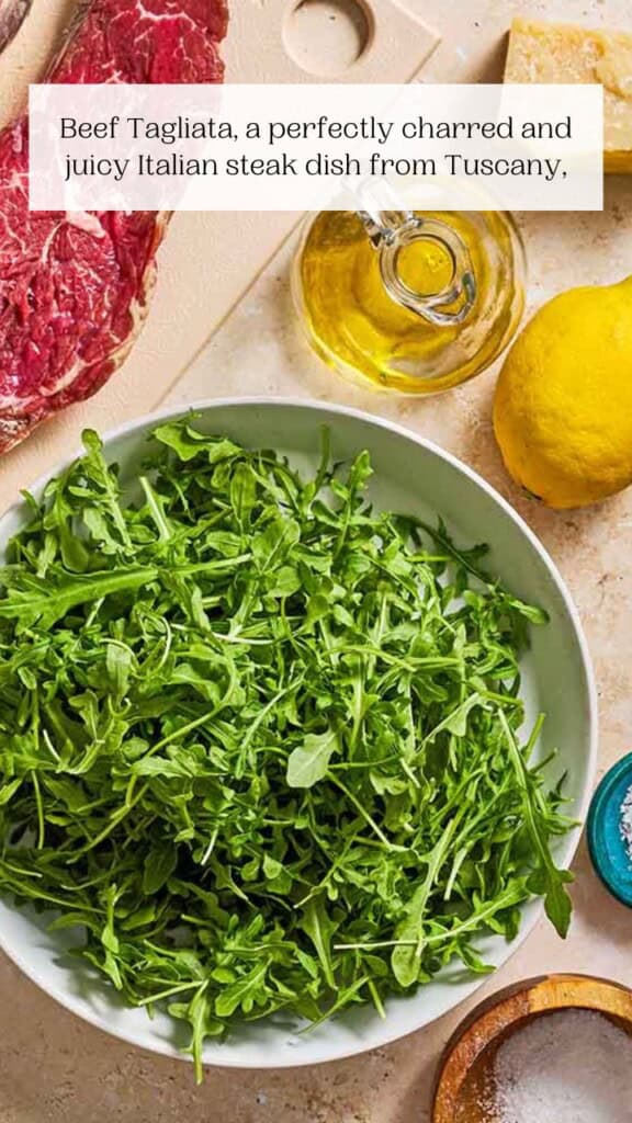 Tagliata Di Manzo (Italian Steak With Arugula And Parmesan) - The ...