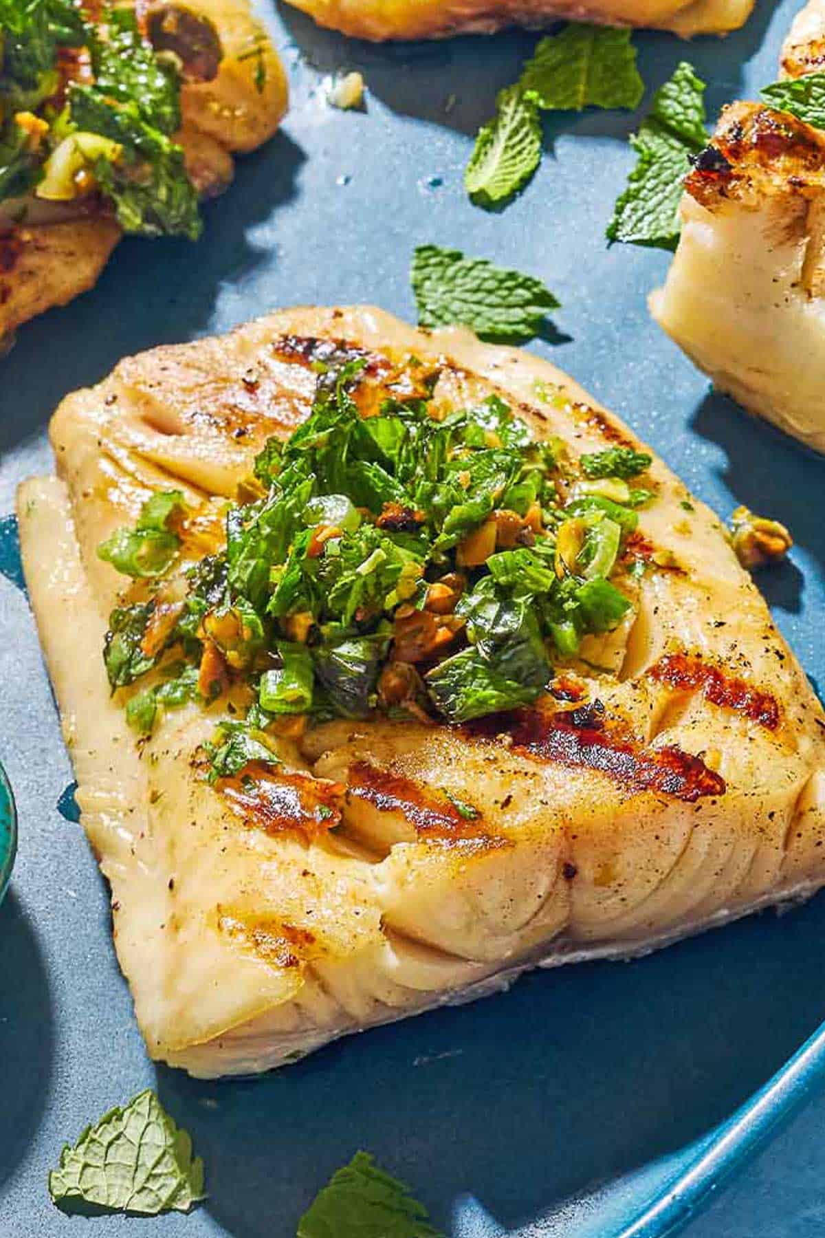 Grilled cod store
