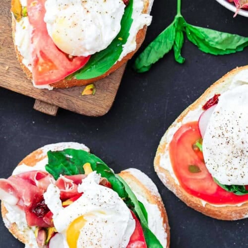 Open Faced Sandwich | The Mediterranean Dish