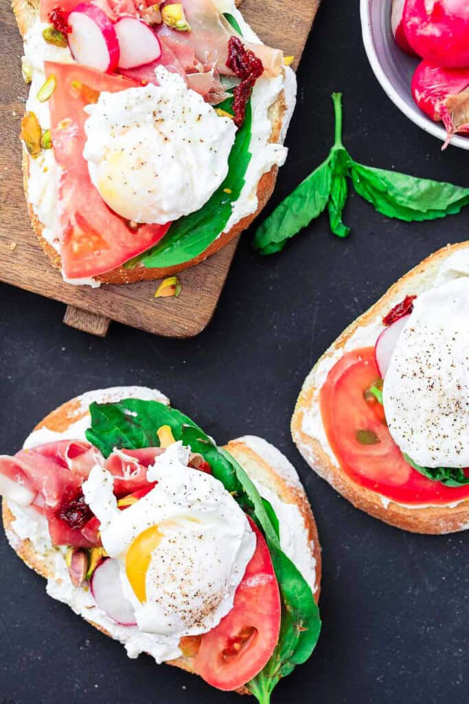 Open Faced Sandwich | The Mediterranean Dish