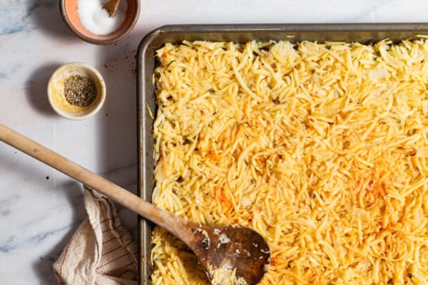 Crispy Baked Hash Browns | The Mediterranean Dish